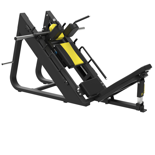 Hack Squat Bar - Hack Squat Machine - 45 Degree Steel Build