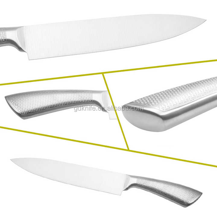Ultra Premium 5-Piece Set of 3cr14 Stainless Steel Kitchen Blades Whole ...