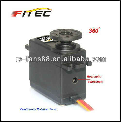Feetech/fitec 360 continúa grados de rotación del motor servo de ...