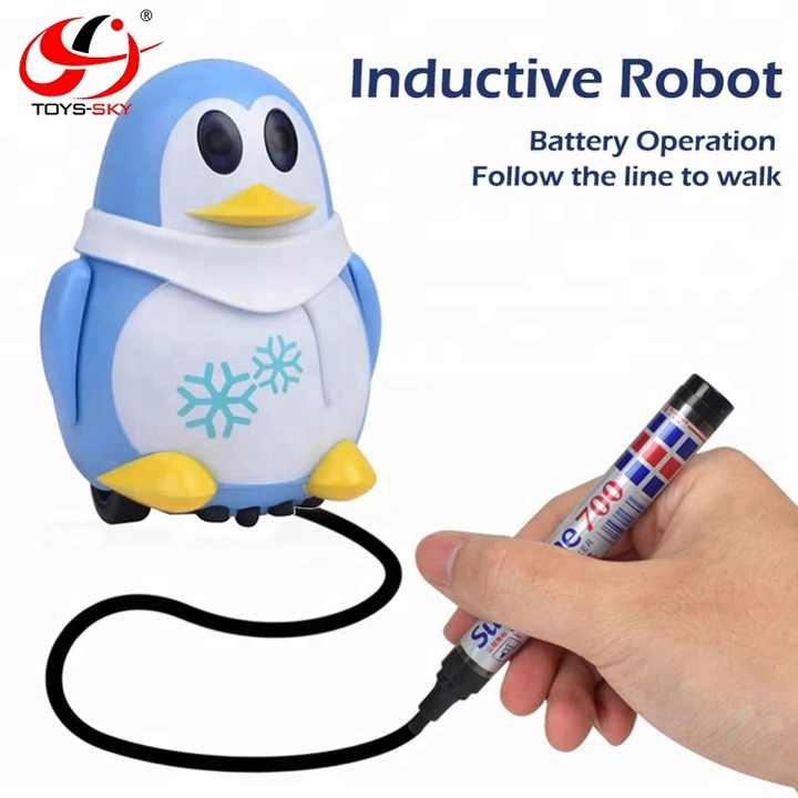 Inductive Robot - Follow the Black Line with Toysky
