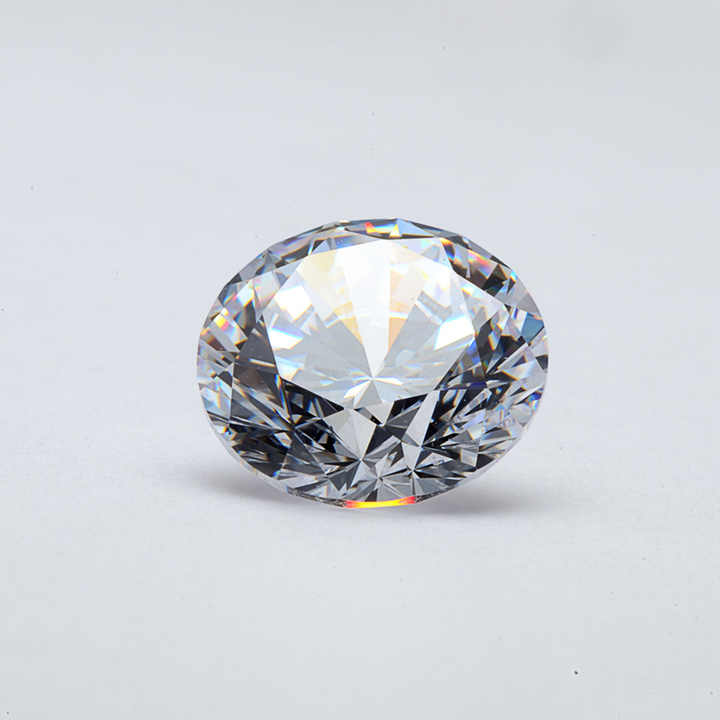 White Color Round Cubic Zirconia Loose Rough Diamonds Price