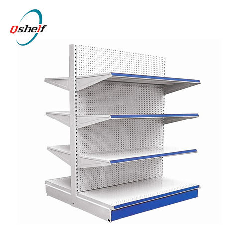 Vendor Display Racks - Adjustable Steel Shelving for Supermarkets