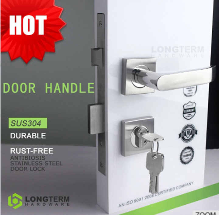 High Quality Steel Door Mortise Lock Set - 304SS Lock