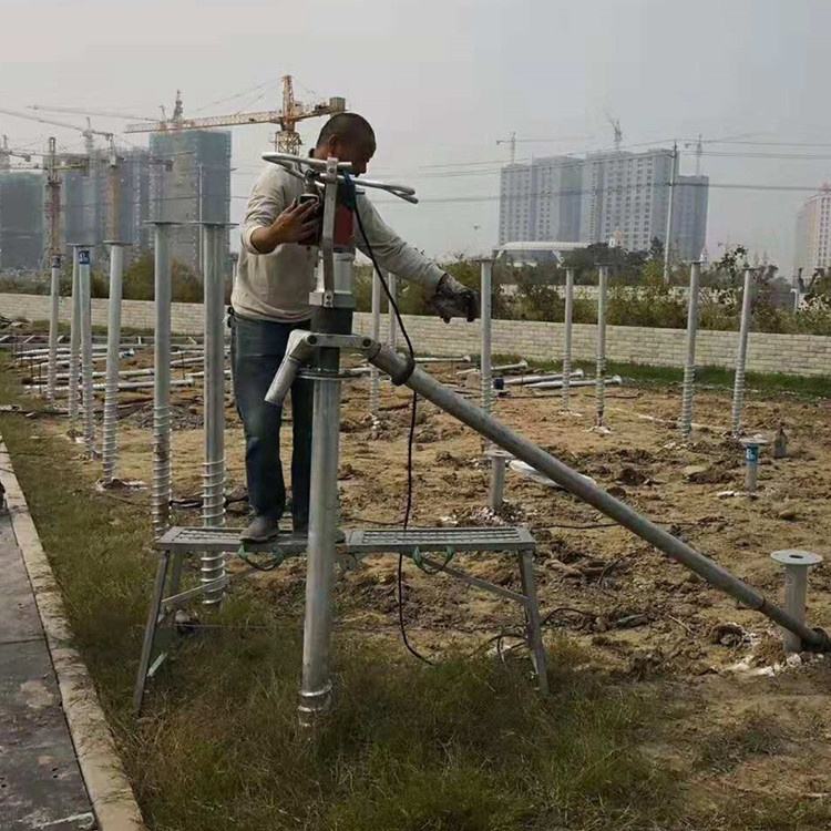 High Efficiency Electric Hand Pile Driver SC-E30 for Screw Pile