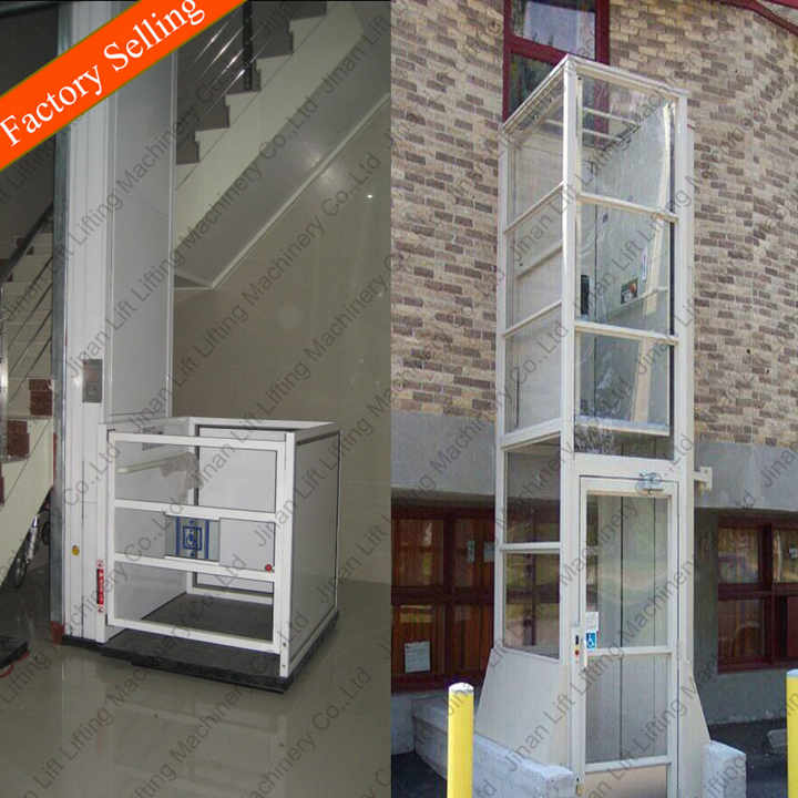 3.5M Hydraulic Orang Dalam Ruangan untuk Penyandang Cacat Lift untuk ...
