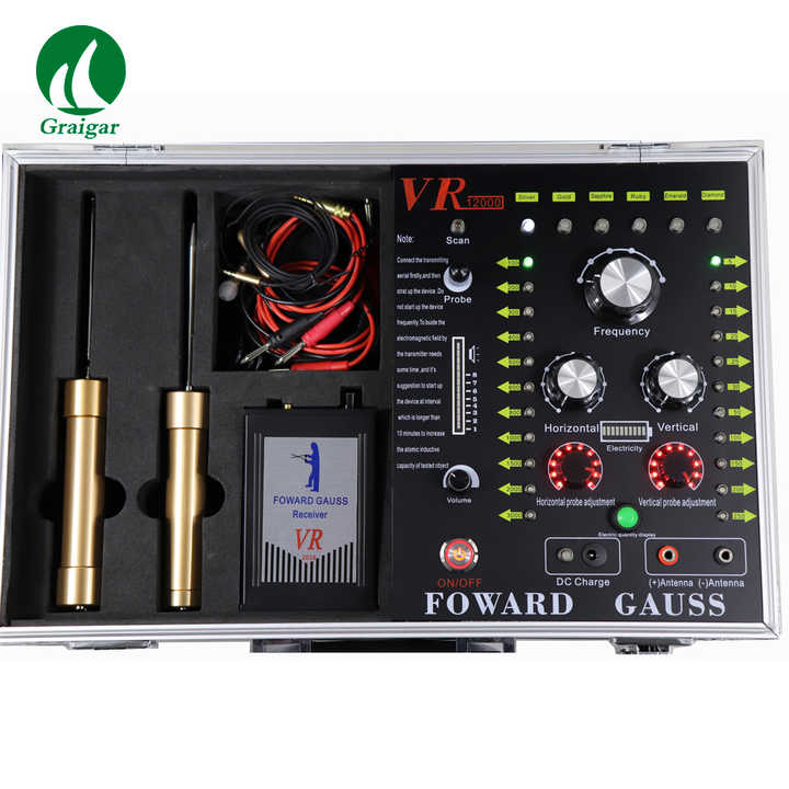 VR-12000 Ultrasonic Long Range Underground Gold Detector