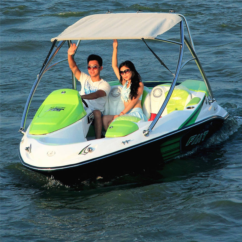 FLIT-460 Water Jet Boat Engine - 40-90HP, Fiberglass Hull