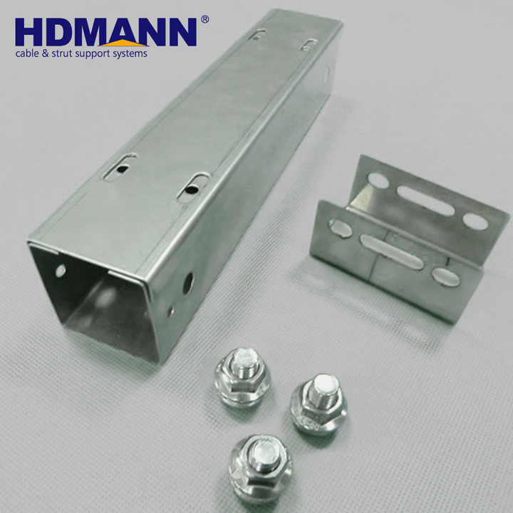 Hot Dip Galvanized Cable Trunking with Cover & Accessories