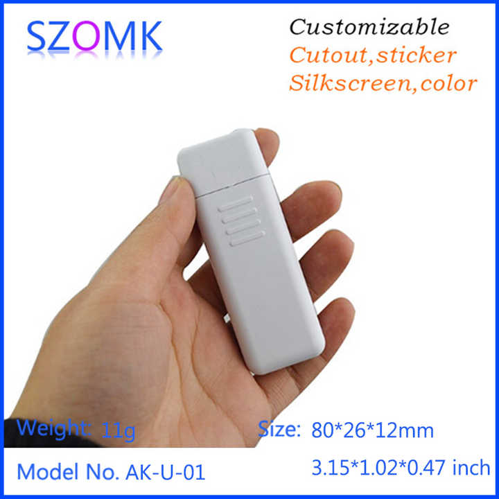 Plastic Usb Connector Housing Box Enclosure (W)26*(H)12*(L)80mm ...