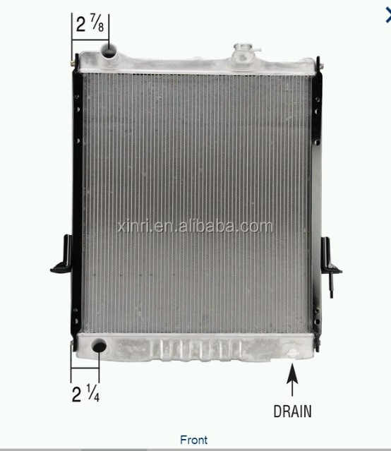 Copper Radiator for Isuzu 4jb1 diesel Engine 8973331400 8973331410 ...
