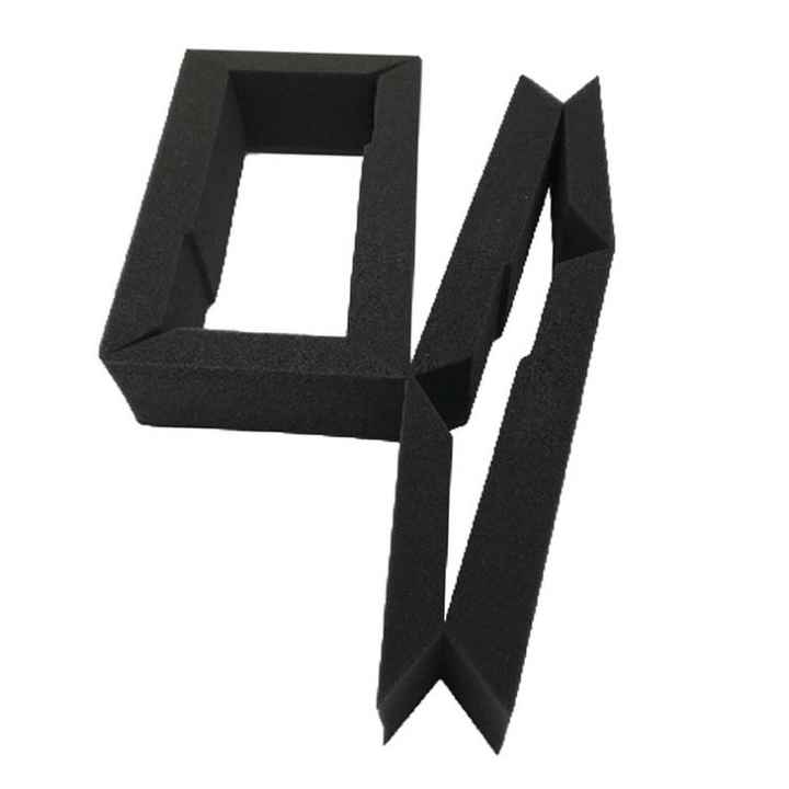 Customizable Black Expandable Polyethylene Foam Inserts
