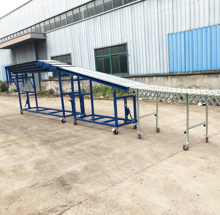 Gravity Truck Loading Conveyor - Flexible & Durable