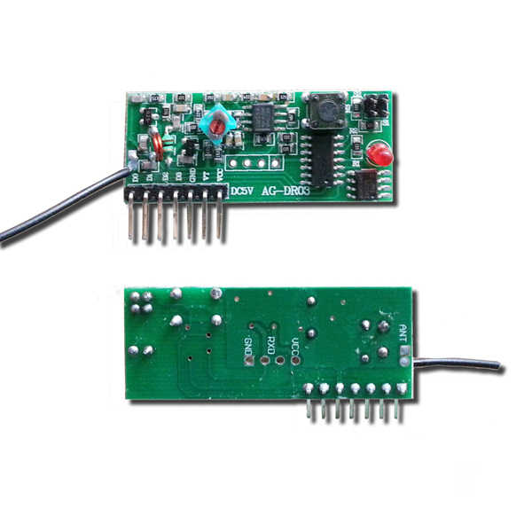 Wireless Superregenerative Receive Module with Decoding