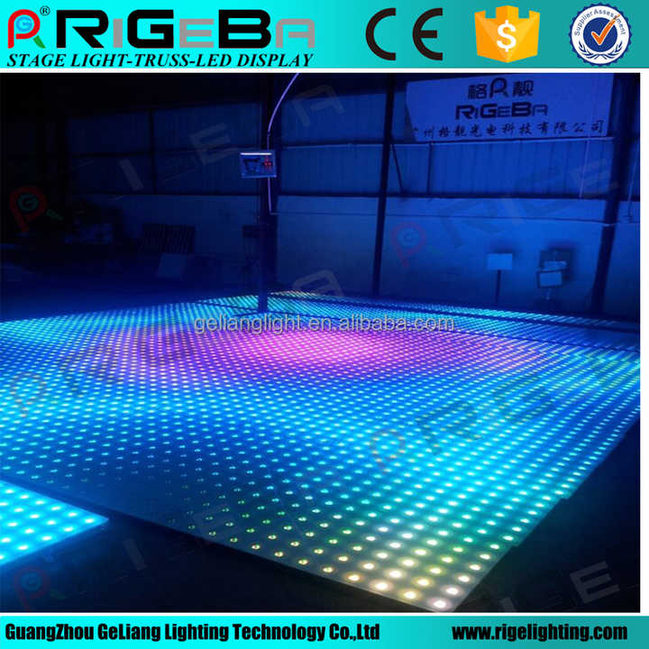 LED Dance Floor Panels - Super Slim, Bright, and Durable