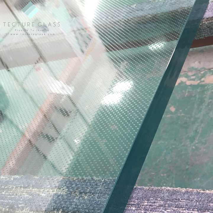 Glass Safety Dots - Tecture Small Dots Pattern Laminated Glass