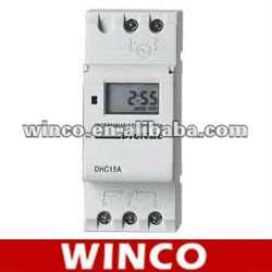 DHC15A Electronic Timer Instructions - Weekly Programmable