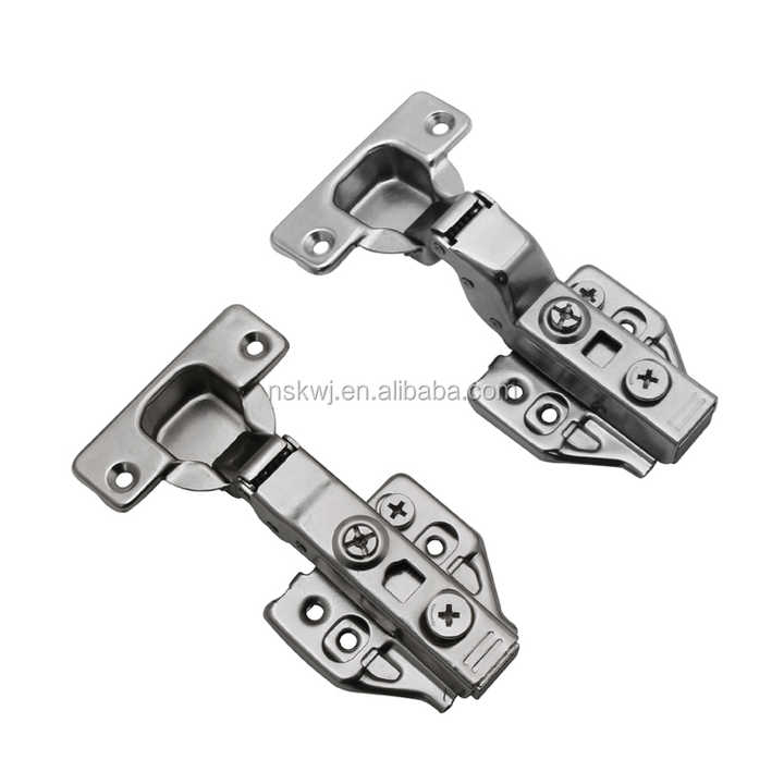 Gravity Selfclosing Hinge - Adjustable Cabinet Hydraulic Clipon Hinges