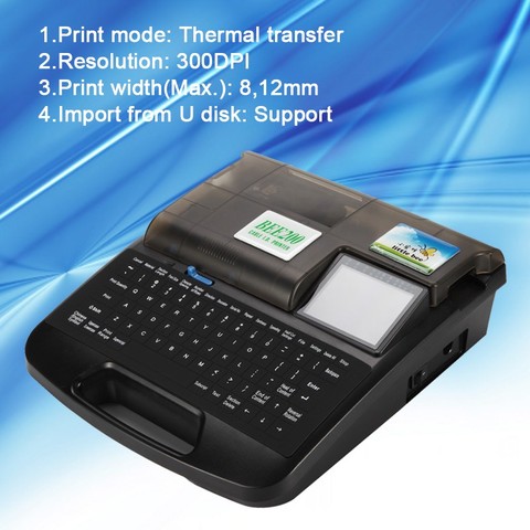 LM-550A2/PC MAX Letatwin Electronic Lettering Machine - Thermal ...
