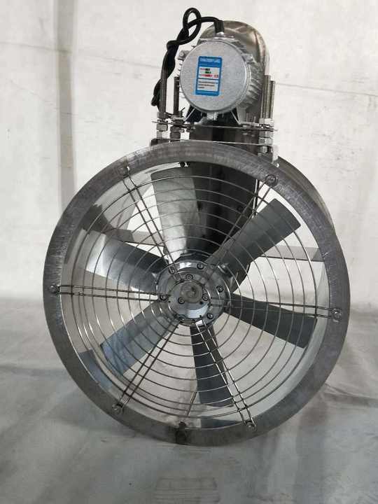 Stainless Exhaust Fan with ATEX Motor for High Temp Drying