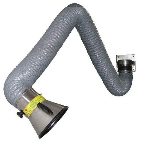 Universal Flexible Inhalation Arm Welding fume Extractor 160mm 200mm ...