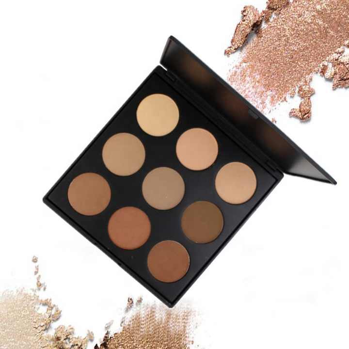 9 Colors Waterproof Longlasting Name Brands Face Powder