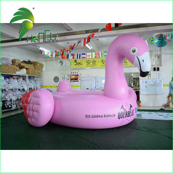 Giant Custom Inflatable Flamingo Pool Toy - Riesenpoolschwan