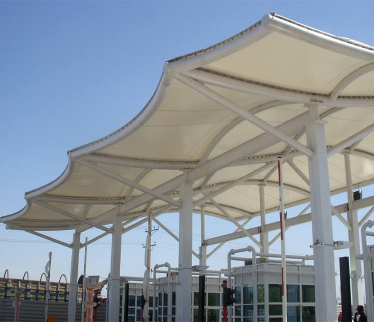 PTFE Tensile Membrane Architecture - Durable Shade Structures