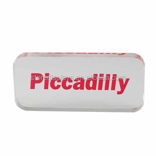 Custom Acrylic Logo Blocks - Clear, Solid, and Versatile
