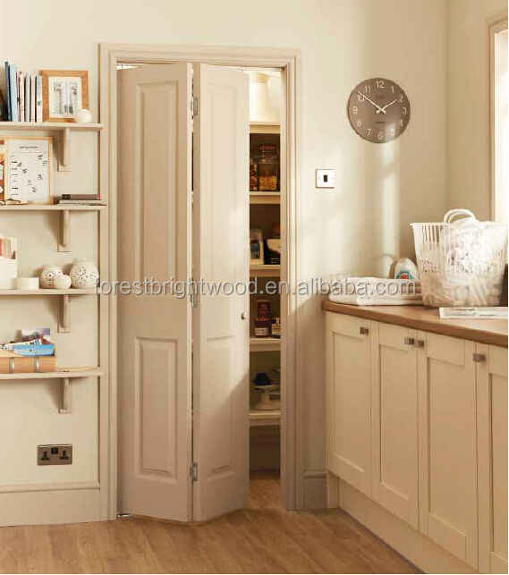 Contemporary 4-Panel Oak Solid Bifold Door - Unfinished Modern Design ...