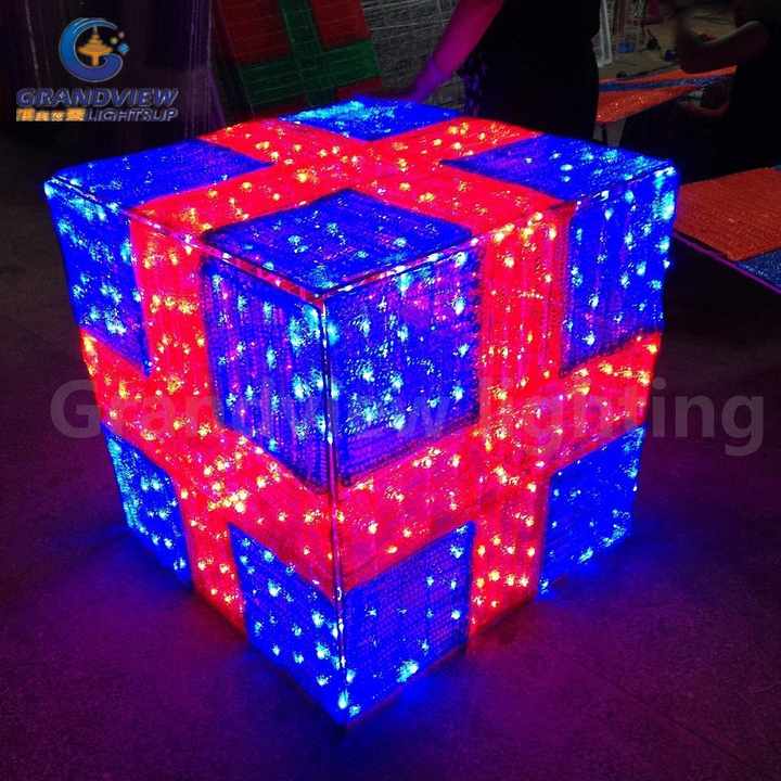 Gift Box Light - Xmas Holiday Decoration for Indoor & Outdoor