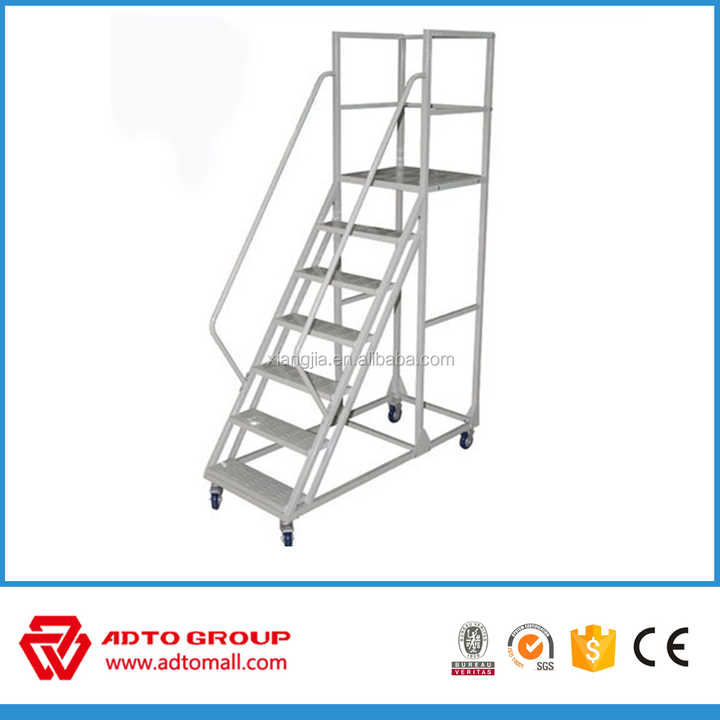 Manufacture OEM Mobile Aluminum Platform Ladder, Folding Platform ...