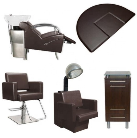 Whole Set Salon Furniture Hair Styling Chair And Mirror Station Salon ...
