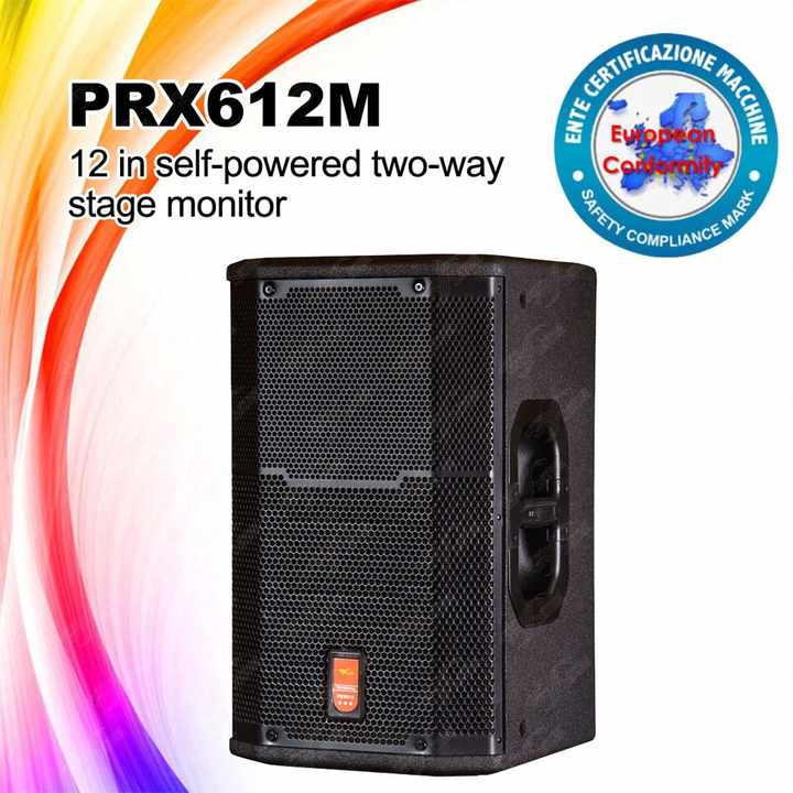 PRX612M 12inch Professional Speakers - 1000W Power Amplifiers
