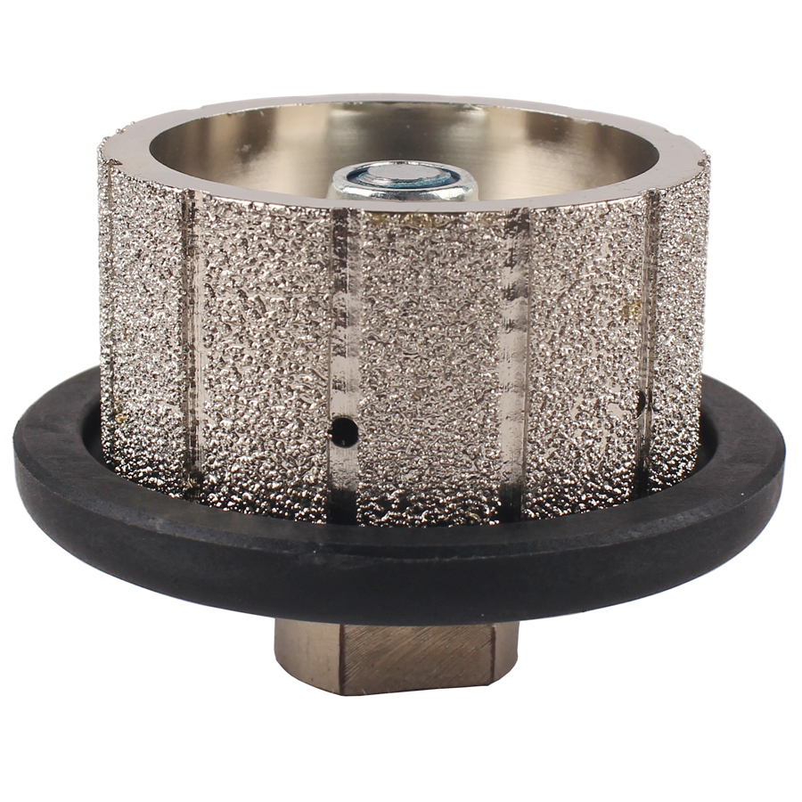 Durable vacuum brazed diamond router bit profile wheels for Efficient ...