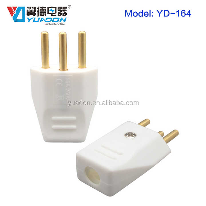 Yuadon Swiss Power Plug - Reliable 3 Pin Electrical Plug