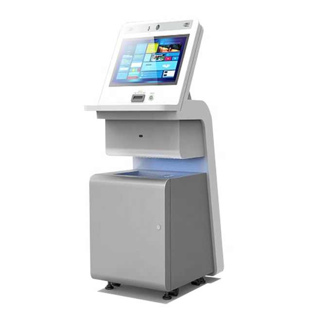 Document Scanner Passport ID Floor Standing Information Inquiry Scan Kiosk
