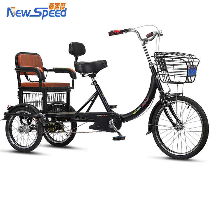 High Quality Two Seats Adults Tricycle - Newspeed Tricycle