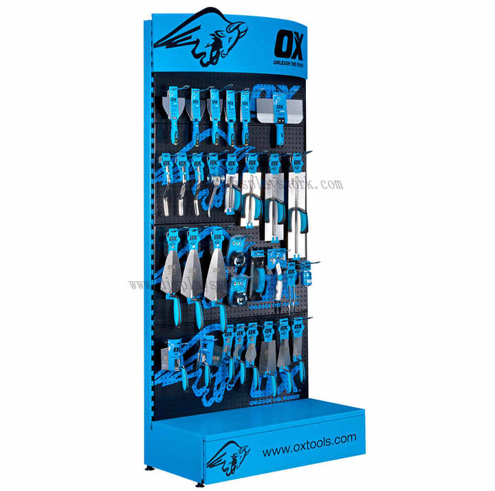 Metal Garden hardware tools display stand Power tools display rack ...