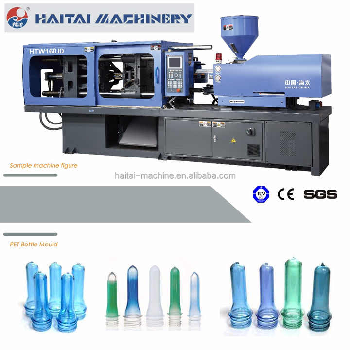 HAITAI HTW160JD Plastic Injection Molding Machine - 1600 KN