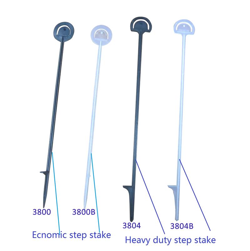 Durable Plastic Lawn Stakes - Versatile Garden Accessories