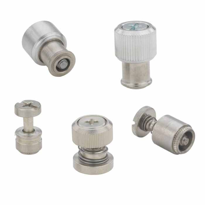 Spring-loaded Captive Panel Screw Fasteners - Customized