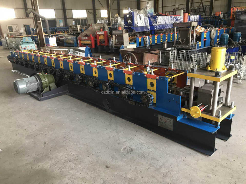 Galvanized Steel Profile C Channel Cold Roll Forming Machine