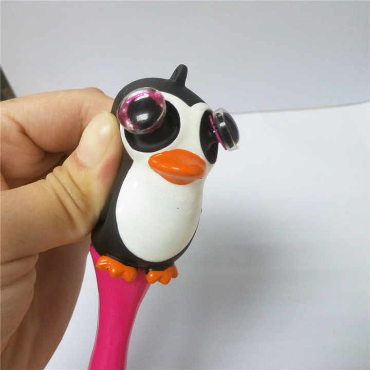 Cute 3D Penguin Pens with Glitter Eyes - Promotional Items