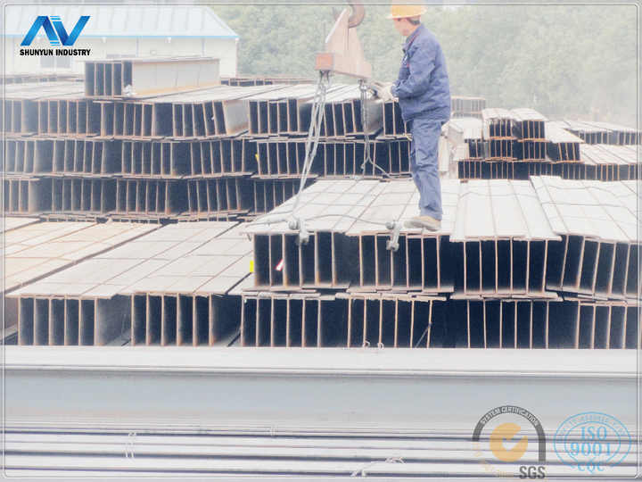 Vigas de brida ancha americanas, W16X40, W16X45, W16X50, W16X57, con ...