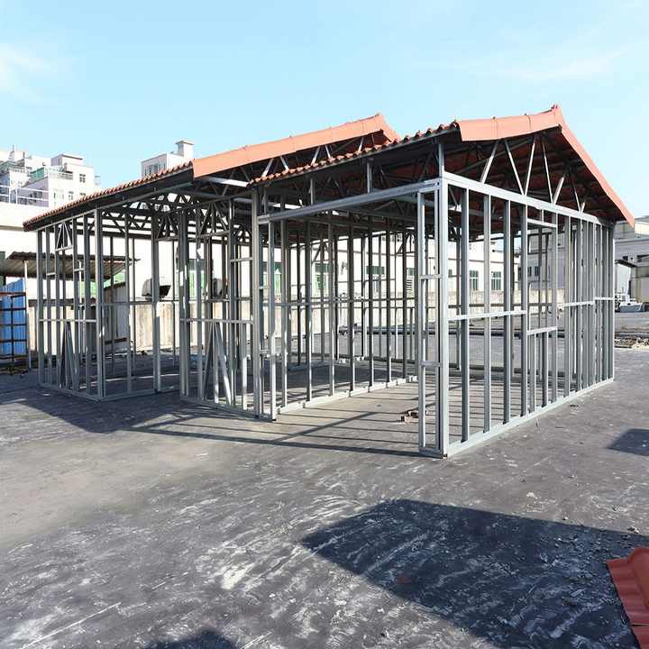 Prefabricated Galvanized Steel Frame House - Durable & Versatile