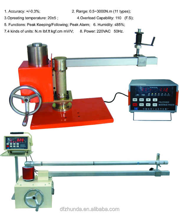 Torque Wrench Tester - High Precision Calibrator (10n.m to 1000n.m)