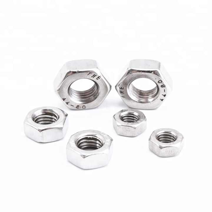 Stainless Steel B8 Hex Heavy Nut - ISO9001:2008 Certified