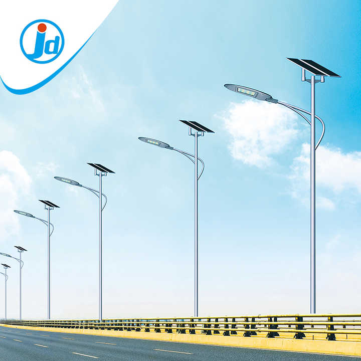 Single Arm Street Light Steel Tubular Pole - Durable & Efficient