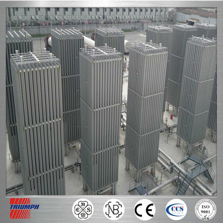 Grande LNG integrado de alta presión vaporizador industria Wuxi Triumph ...