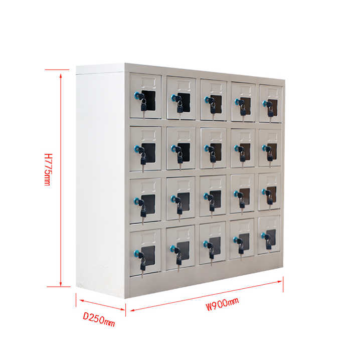 20 Deuren Mobiele Telefoon Laadstation Lockers Metalen Mobiele Mobiele ...